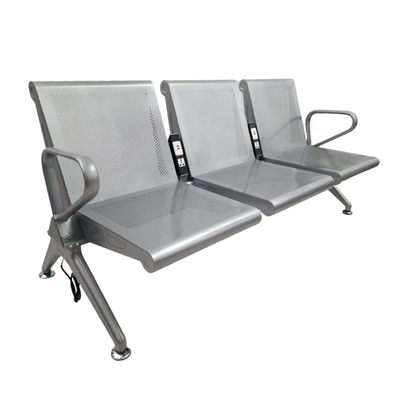 Bancă metalică pentru așteptare cu 3 locuri 203 UP