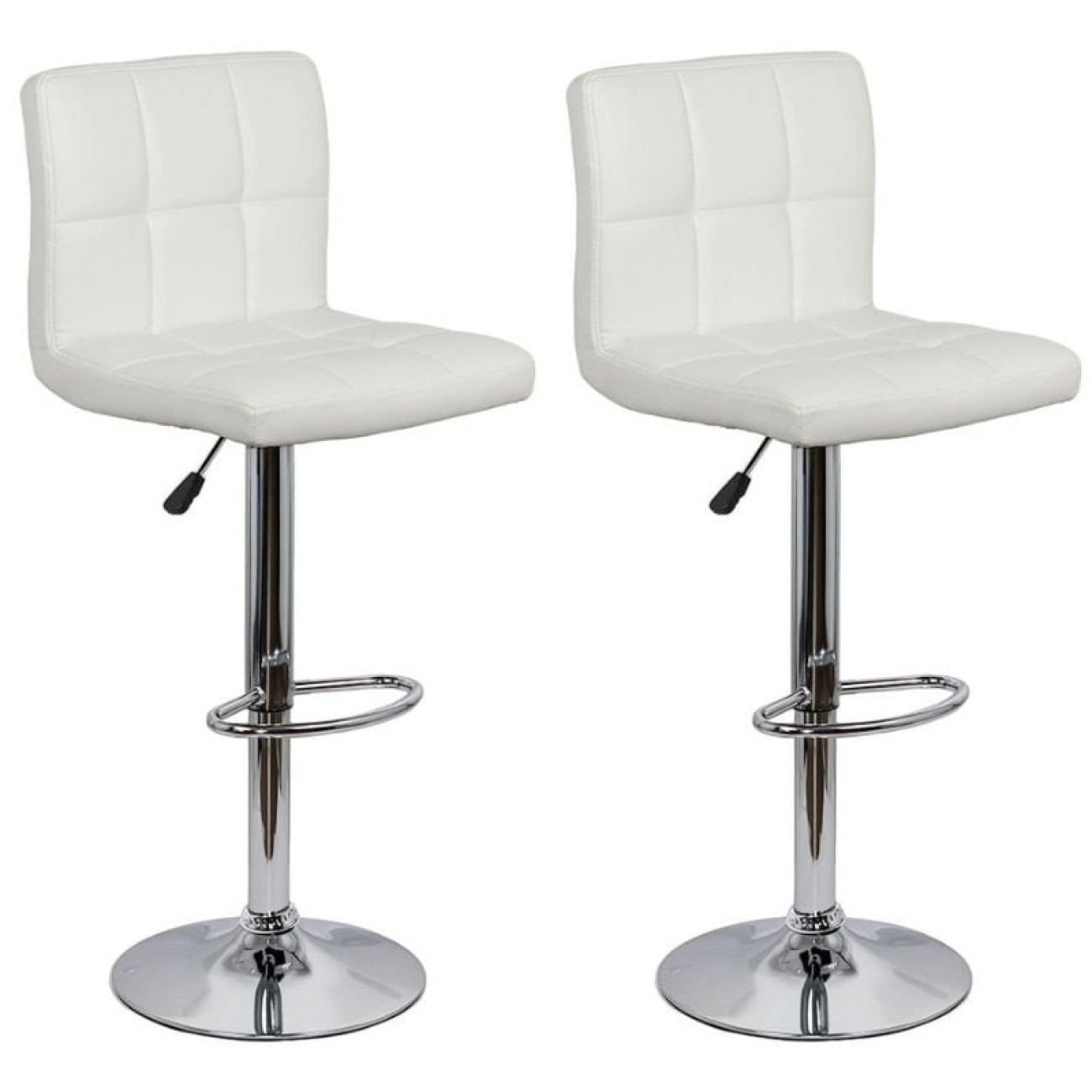 Set 2 scaune de bar moderne rotative ABS 191