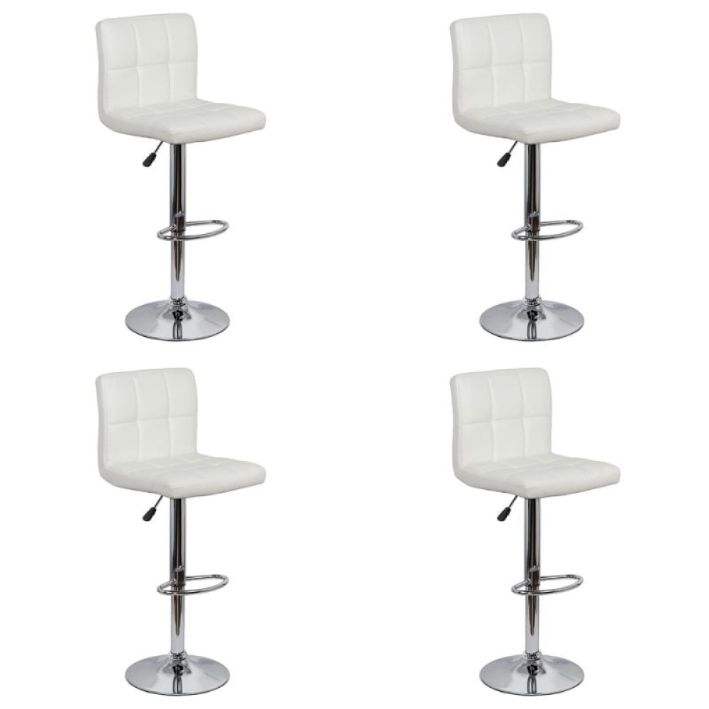 Set 4 scaune de bar moderne rotative ABS 191