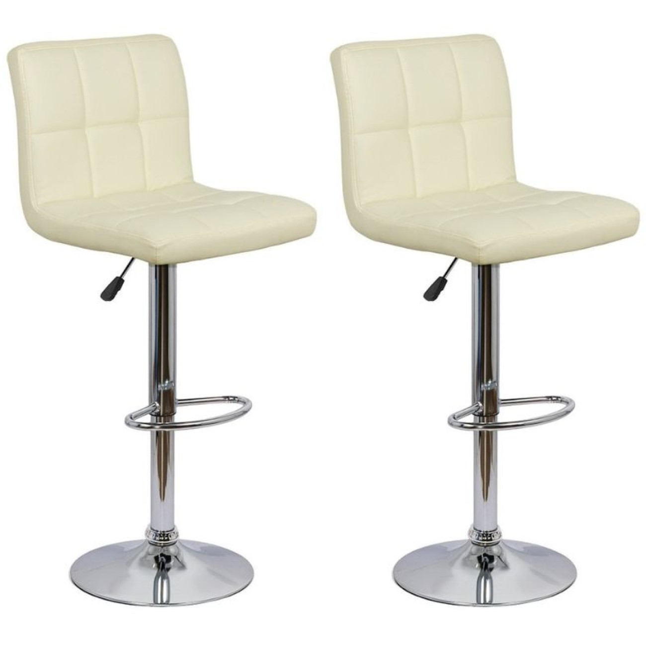 Set 2 scaune de bar moderne rotative ABS 191