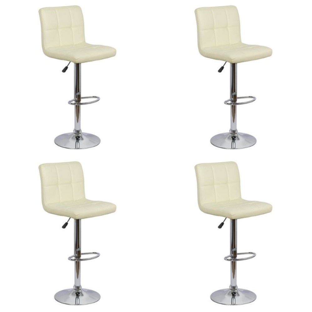 Set 4 scaune de bar moderne rotative ABS 191