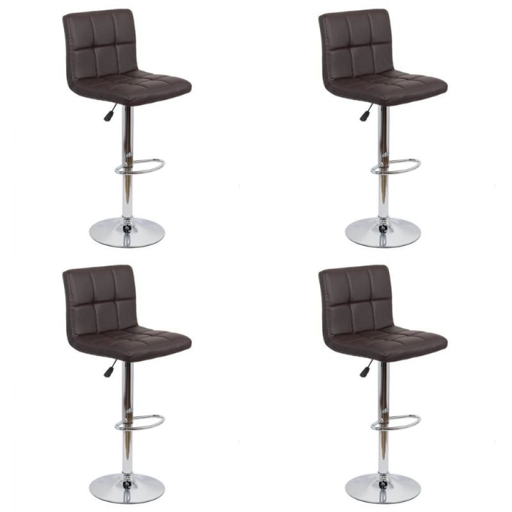 Set 4 scaune de bar moderne rotative ABS 191