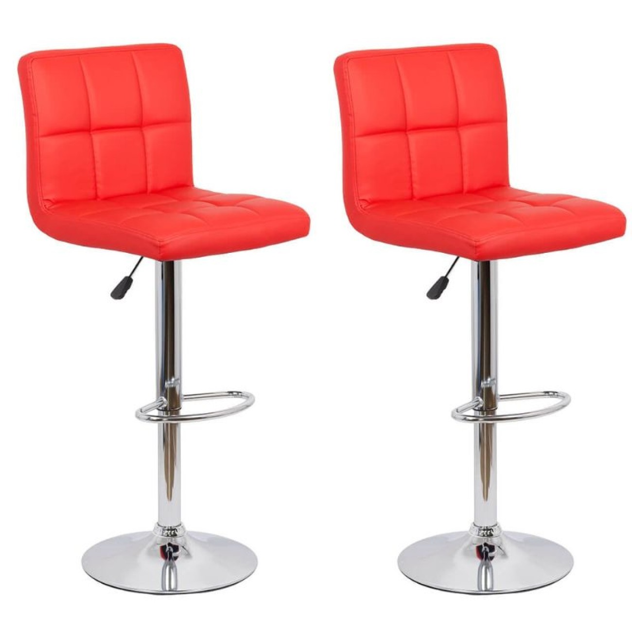 Set 2 scaune de bar moderne rotative ABS 191