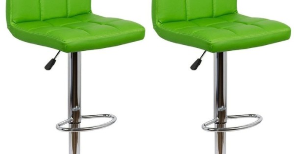 Set 2 scaune de bar moderne rotative ABS 191