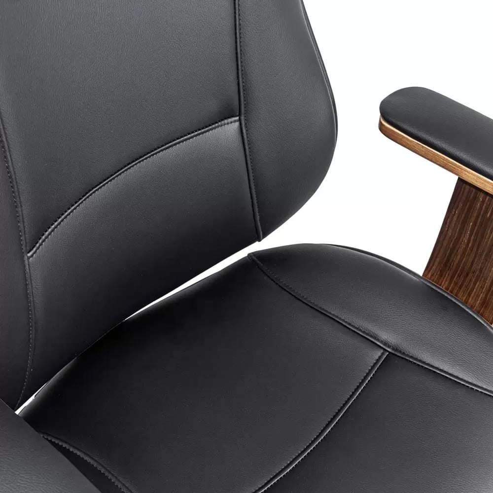 Scaune directoriale din piele ecologică OFF 1606 negru