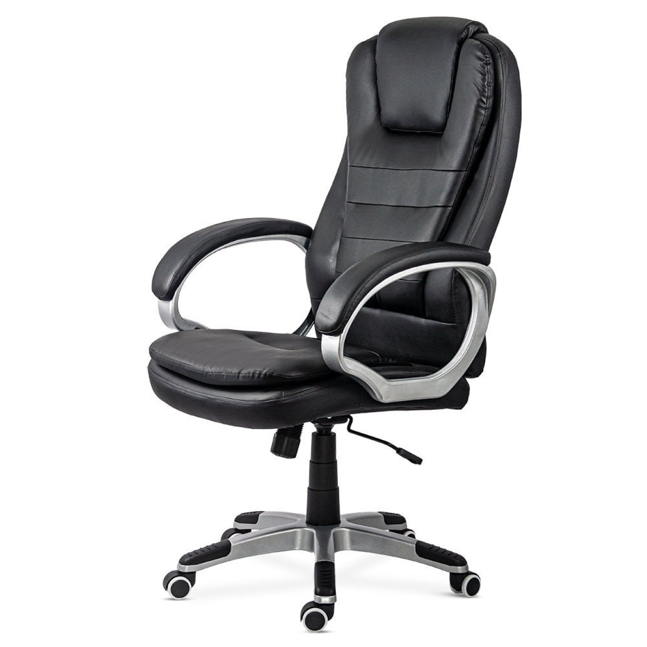 Scaun de birou reglabil și rotativ din piele eco OFF 201S