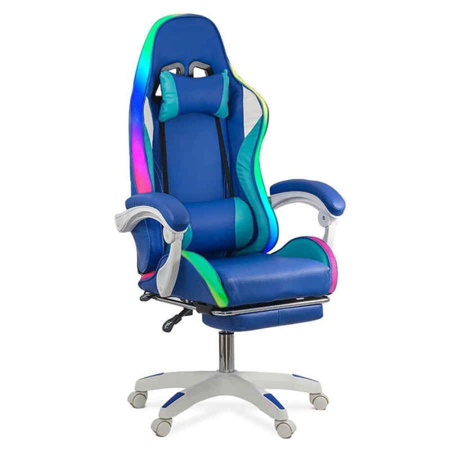 Scaune de gaming cu suport picioare OFF 298