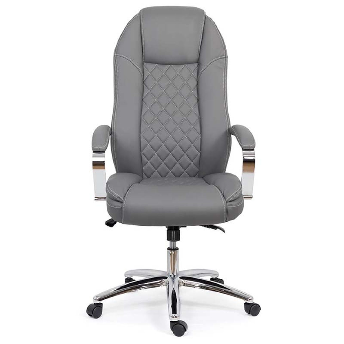 Scaun directorial pentru birou rezistent pana la 150 KG pe gri