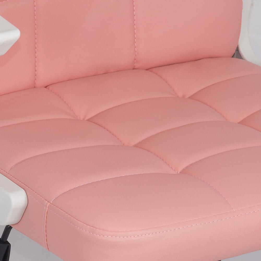 Scaun birou cu brate rabatabile-roz - OFF332-roz