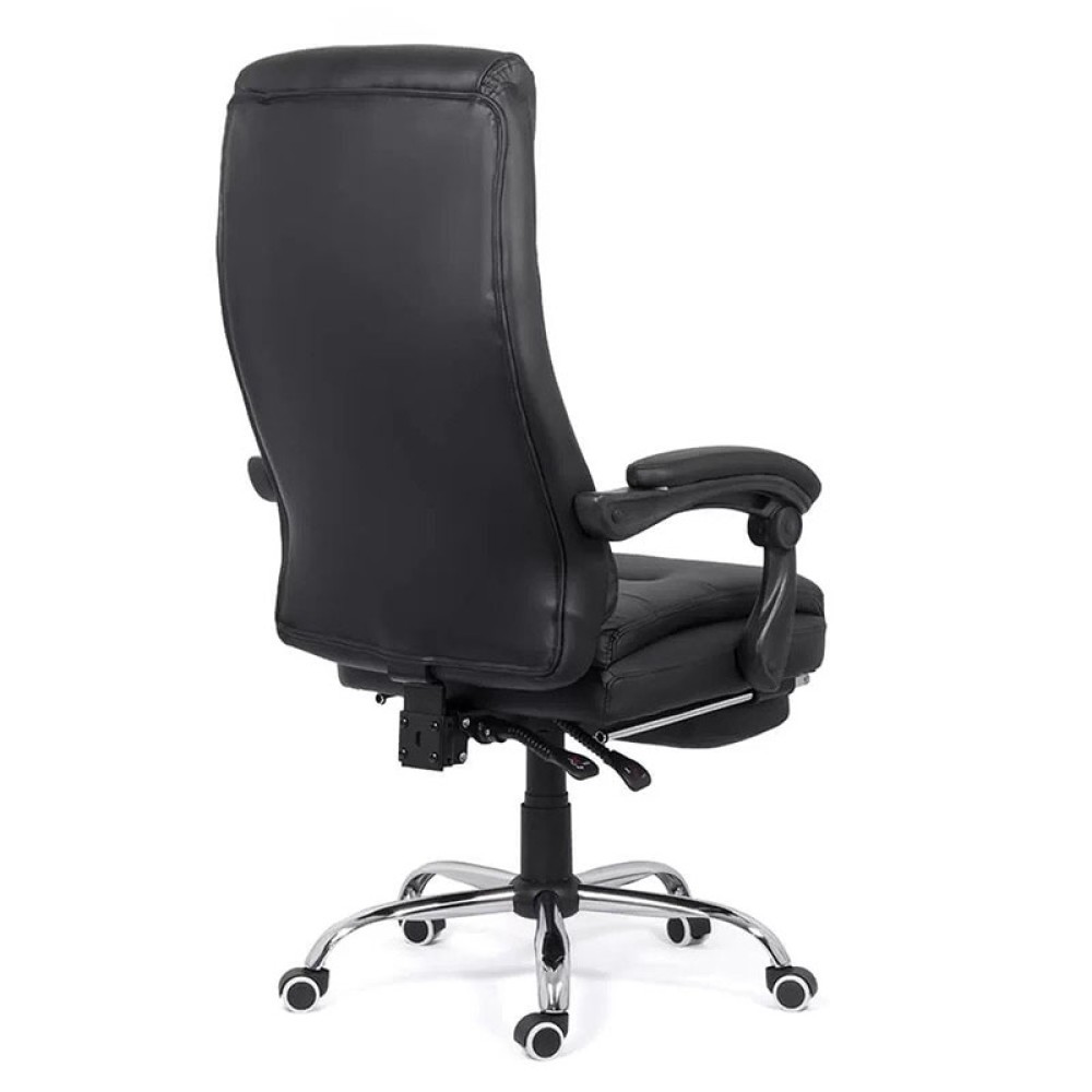 Scaun directorial cu suport de picioare Office 425 negru