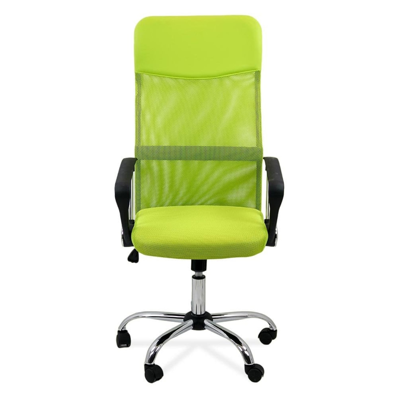 Scaune de birou cu bază metalică OFF 907 pe verde