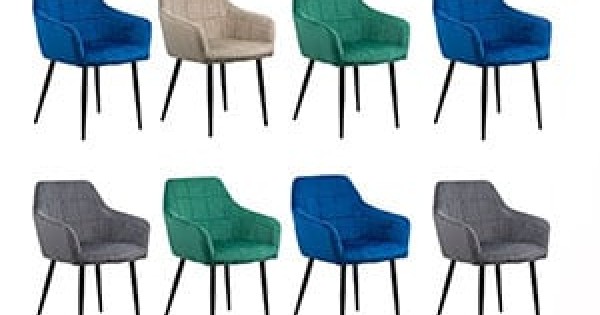 Scaune din catifea cu picioare metalice pentru diverse zone HoReCa