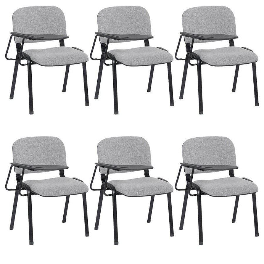 Scaune conferinta cu masuta rabatabila HRC 606 albastru