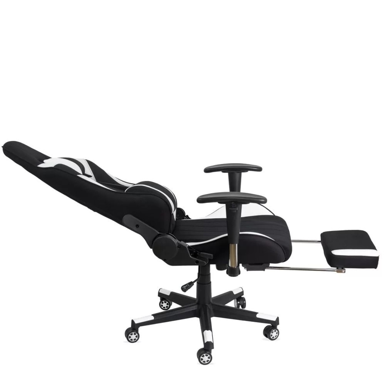 Scaun de gaming și birou OFF 296 negru cu alb