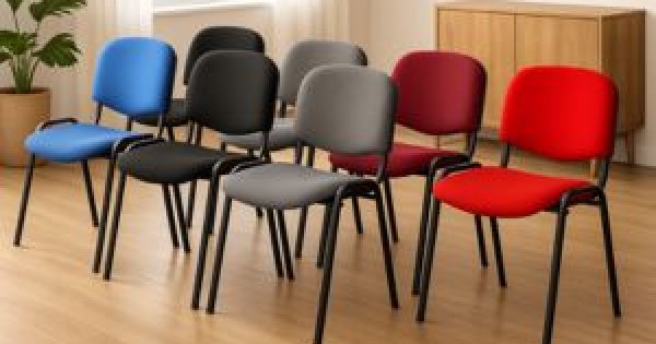 Scaune de conferință Felicia în diverse culori – fabricate în România