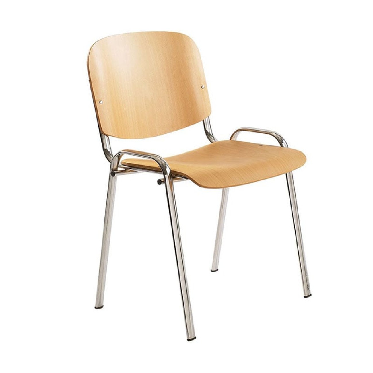 Scaune birou vizitator Taurus TC Lemn pe cadru fix