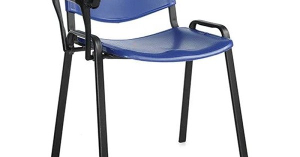 Scaune vizitator Taurus TN Plastic cu masă rabatabilă