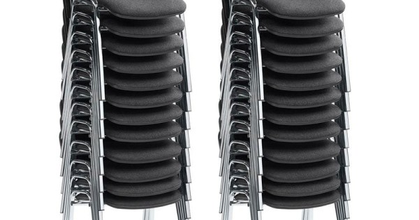 24 scaune vizitator Taurus TC stofa in diferite culori