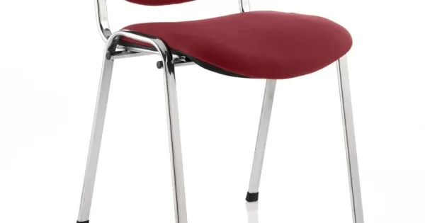 Scaune stivuibile pe cadru cromat