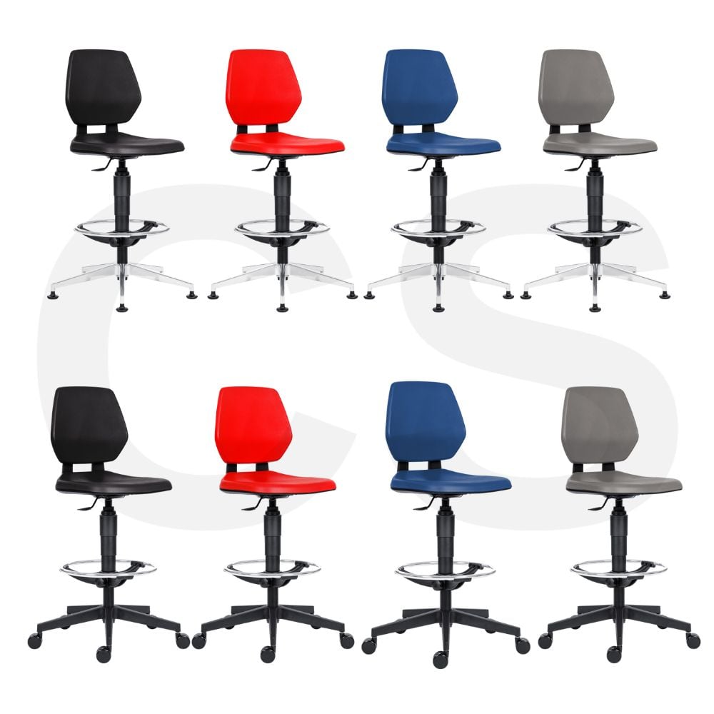 Scaune profesionale laborator, atelier, industriale, 1260 Alloy PU EXT