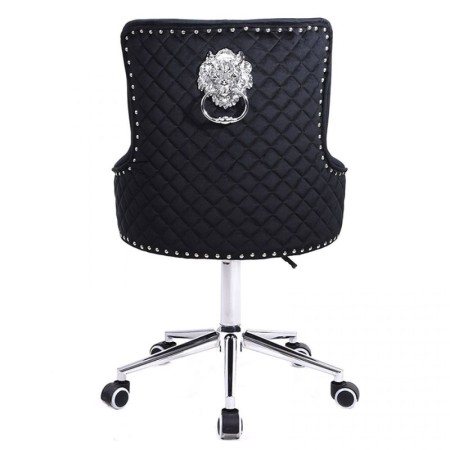 Scaun office-design din catifea pentru copii