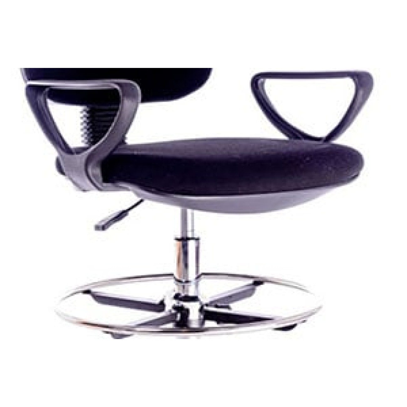 Scaun profesional pentru laborator cu suport pentru picioare