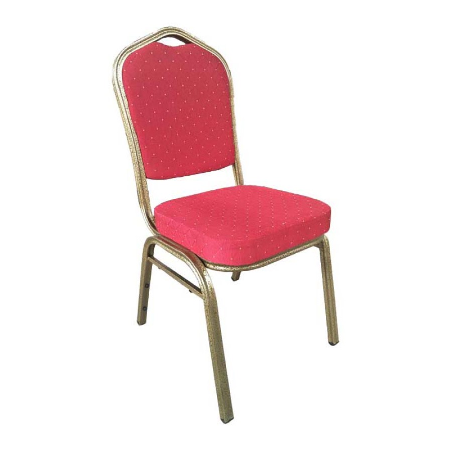 Set scaune de evenimente stivuibile 100 bucăți roșu